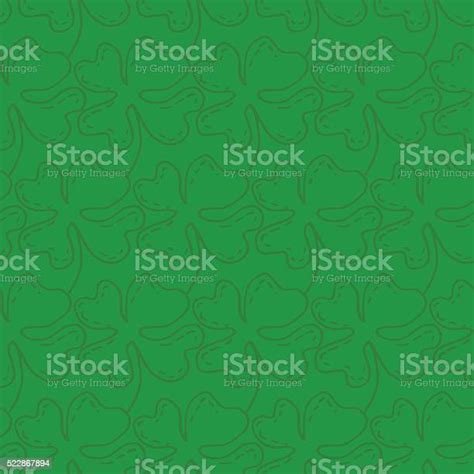 이음새 없는 패턴 의 행운의 네잎 클로버 벡터 일러스트레이션 0명에 대한 스톡 벡터 아트 및 기타 이미지 0명 곡선 곧은 Istock