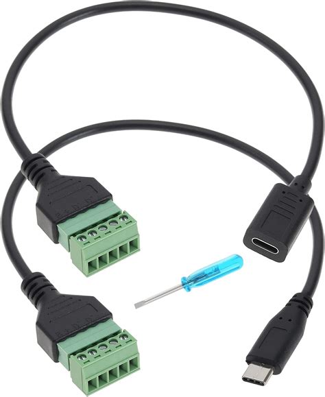 The Lord Of The Tools 2pcs Usb C Terminal Block Connector