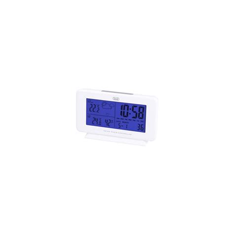 STAZIONE METEO CON SENSORE ESTERNO TREVI ME 3P08 RC BIANCO