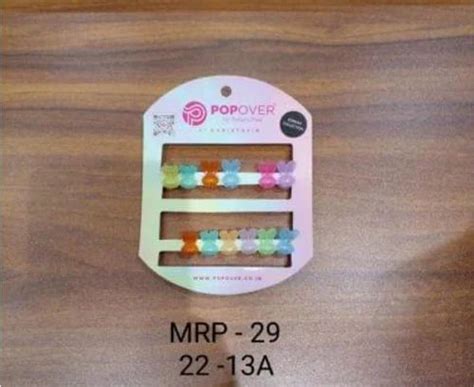 Multicolor Girls Small Plastic Hair Clutcher At Rs 29 Piece In New