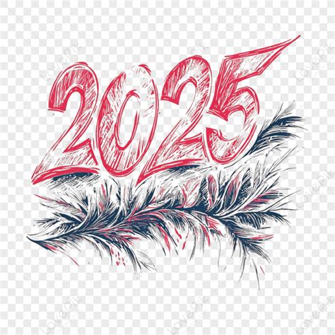 2025 핸드 레터링 Png 일러스트 무료 다운로드 Lovepik