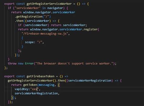 Firebase Push Notification In Javascript Apps