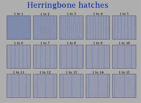 Herringbone Hatch Pattern Autocad Space