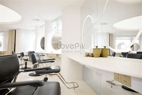 이발소 내부 공간 사진 무료 다운로드 Lovepik
