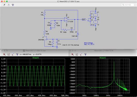 Designing Radios Electronics 通信装置設計入門・学習 高品位低周波正弦波（サイン波）発振器 Ween