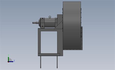 4 72 12╱b4 72 12 No6 D╱c离心通风机[4 72 No6d] Solidworks 2018 模型图纸下载 懒石网
