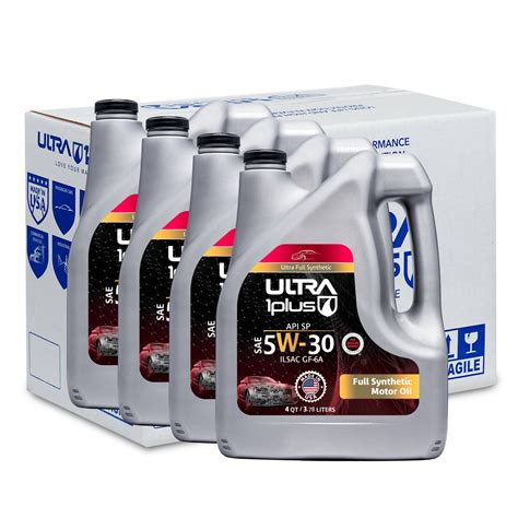U1p Drive Sae 5w 30 Full Synthetic Motor Oil Api Sp Ilsac Gf 6a