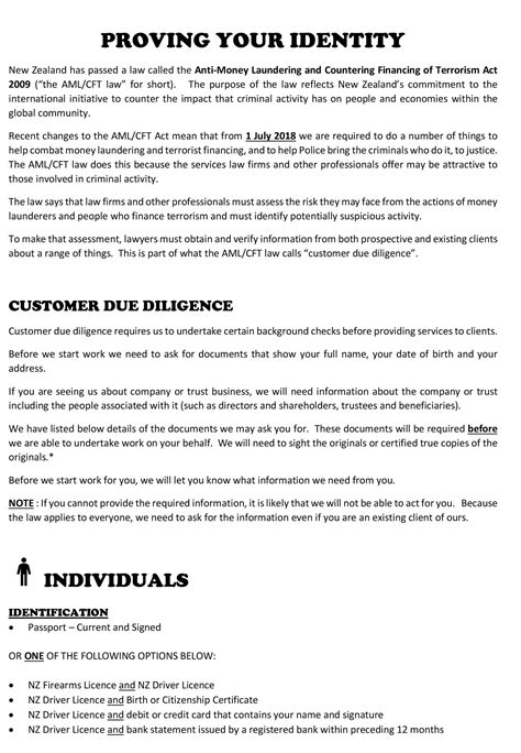 Anti Money Laundering — Andrew Lemalu Law