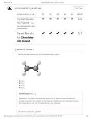 Analyzing Molecule Structures And Formulas Course Hero