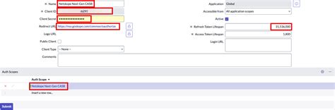 configure servicenow for the next generation api data protection
