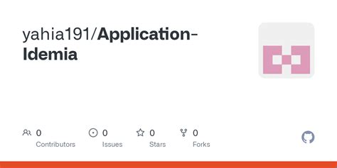 Github Yahia191 Application Idemia