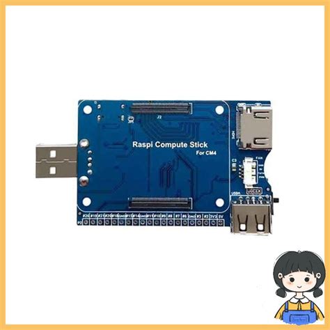 Bang For Rpi Compute Module 4 Standard Cm4 Socket 20pin Gpio Usb2 0 Compute Module 4 Stick Board