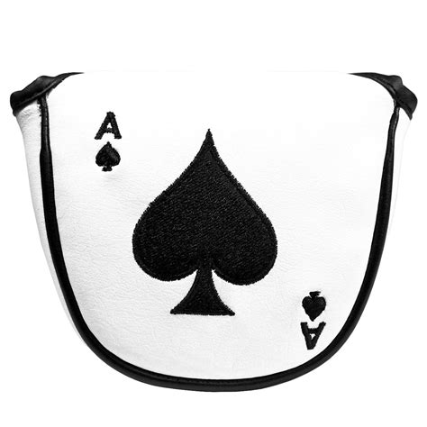 Ace Of Spades Mallet Putter Cover Jp Lann Golf