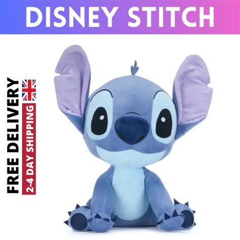 New Official 13and Disney Lilo And Stitch Soft Plush Toy Stitch Uk Fast