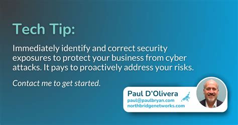 Paul Doliveira On Linkedin Techtip Cybersecurity Cyberinsurance Itsecurity Businesssolutions…