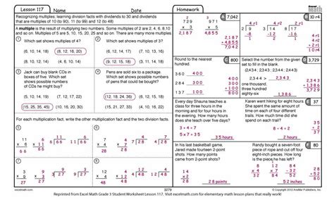 Excel Math Worksheets