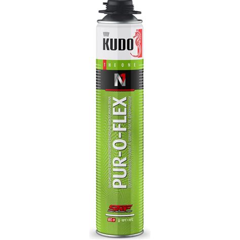 Эластичная монтажная пена KUDO Pur-o-flex профессиональная, всесезонная ...