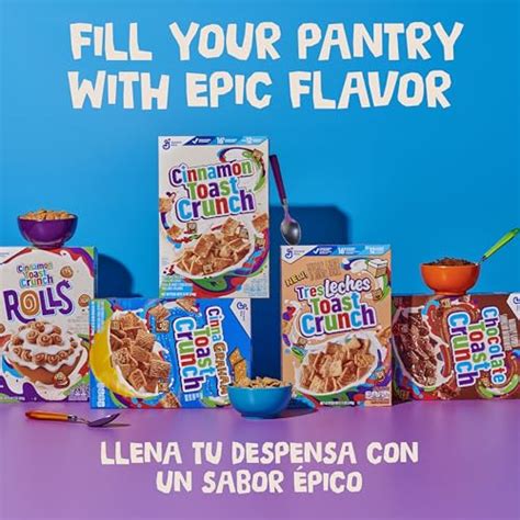 Original Cinnamon Toast Crunch Breakfast Cereal 12 Oz Cereal Box