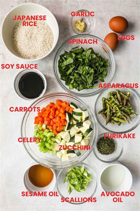 Healthy Vegetable Fried Rice Happy Gut Lucky