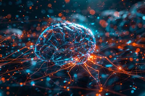 an abstract representation of artificial intelligence with neural