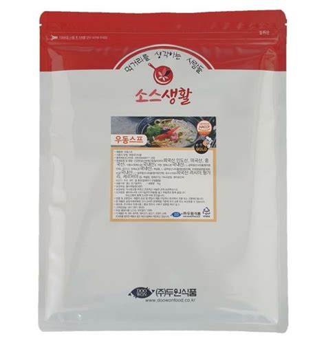 두원식품 우동스프 1kg 우동 국물용 분말 스프 121124 티몬