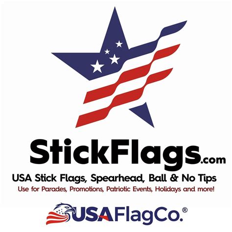 12x18 Stick Flags Usa Flag Co