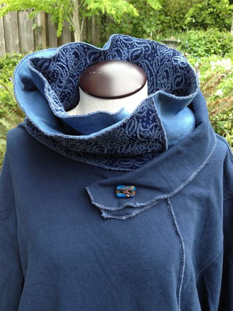 New Tops With Fun Stylized Cowl Neck Scarf Like Collars Dana Murphy