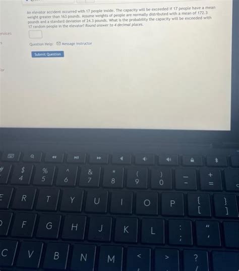 Solved An Elevator Accident Occurred With 17 People Inside Chegg