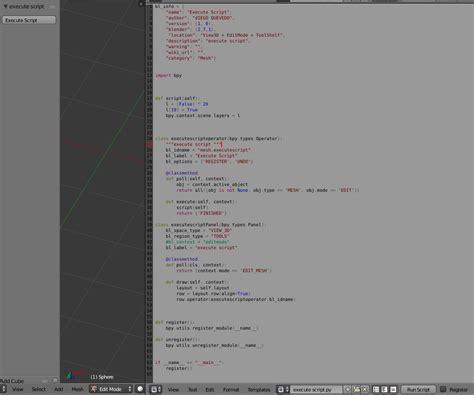 Need Help With Addon Beginning Blender Code And Development