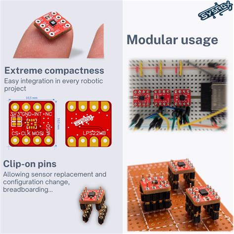 Sysrox Nano Sensor Lps22hb High Precision Barometric Pressure Altitude
