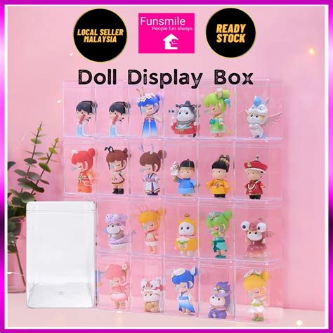 Doll Display Box Lego Display Box Toy Display Organizers Transparent Acrylic Display Box Storage