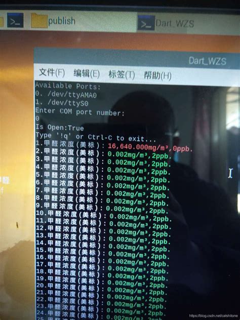 【net Iot】把达特甲醛传感器dart Wz S接到树莓派raspberrypi 3 B上dart Wzs Csdn博客