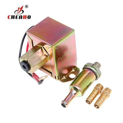 24v Red Top Square Electric Fuel Pump 40107 Low Pr Vicedeal