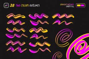 Outline Procreate Brushes Graphic By Sko Creative Fabrica