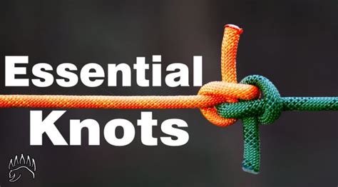 Master Tying The Most Useful Knots