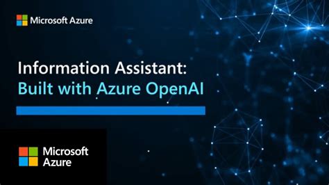Information Assistant Built With Azure Openai Service Youtube