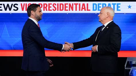 Us Election Latest Vance And Waltz Face Off In Vice Presidential