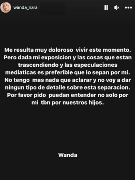 Repercusiones De La Separación De Wanda Nara Y Mauro Icardi La Palabra