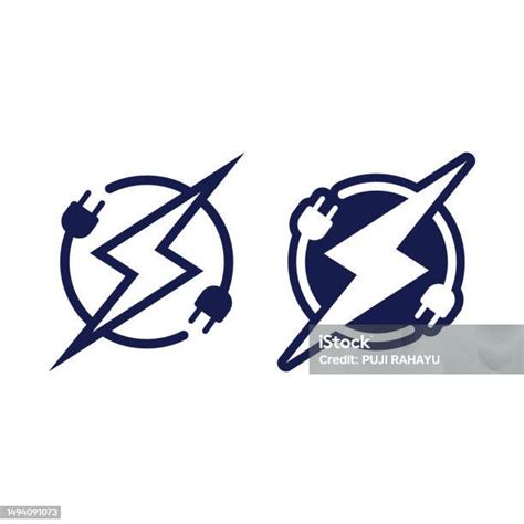 Power Battery Logo Icon Vector Illustration Design Templatebattery