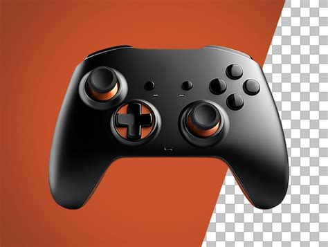 Premium PSD Gamepad Game Controller Gamer Equipment With Transparent