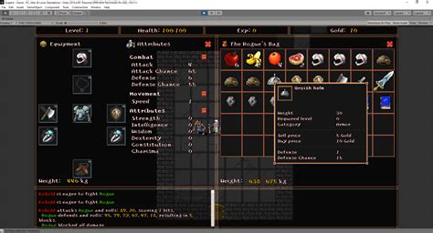 Unity roguelike I've been working on (uses Nevanda graphics). Enjoy! : r/roguelikedev