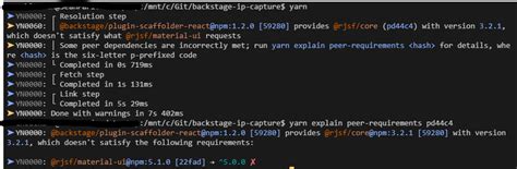 🐛 Bug Report Unclear Dependency Versions For `backstageplugin