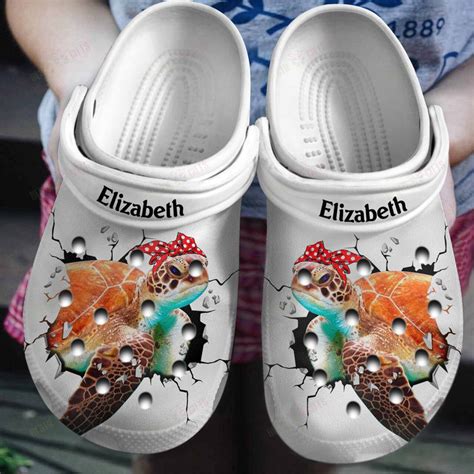 Personalized Turtle Mom Crocs Classic Clogs Shoes Dreamarteuropa