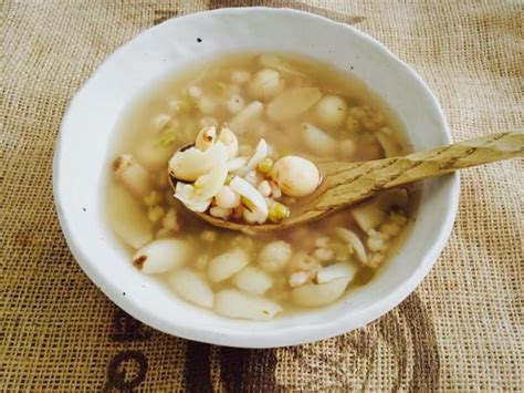 【莲子百合绿豆汤图片】chezsuzzie下厨房