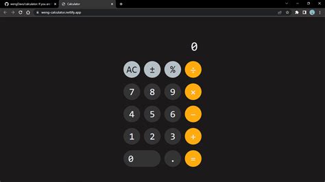 GitHub WengDavo Calculator If You Are Tired Of Using Your Advanced Calculator Why Not Use Mine