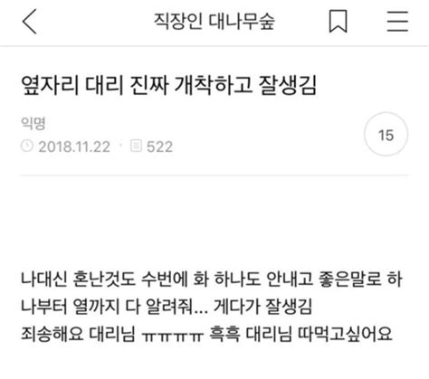 옆자리 대리 따먹고 싶다는 여자 유머 움짤 이슈 에펨코리아