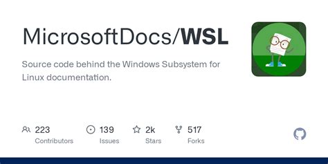 WSL Wsl Git Md At Main MicrosoftDocs WSL GitHub