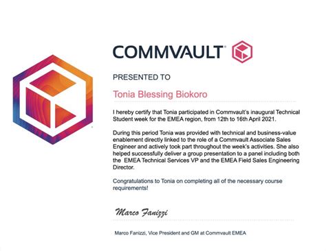 tonia blessing biokoro on linkedin linkedin commvault