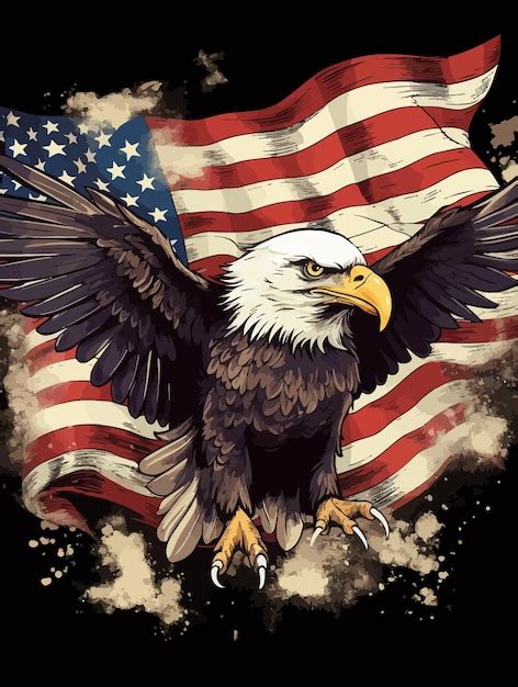 Premium Vector America Egle