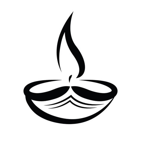 Clipart Preto E Branco De Diwali Diwali Clipart Images Browse